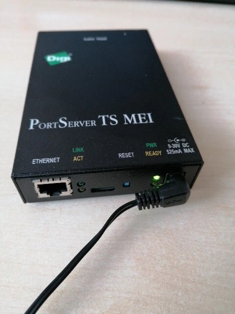 DIGI 50000836-25 PORTSERVER TS 1 MEI avec alimentation EUR 114,00 ... DIGI 50000836-25 PORTSERVER TS 1 MEI avec alimentation EUR 114,00 ...