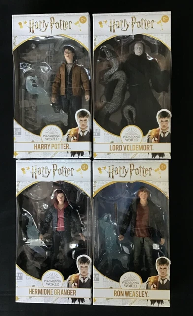 HARRY POTTER WIZARDING World Deathly Hallows part 2 McFarlane set 4 ...