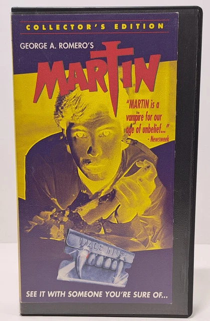 GEORGE A. ROMERO'S MARTIN Collector's Edition (VHS 1977, 1997) RARE ...