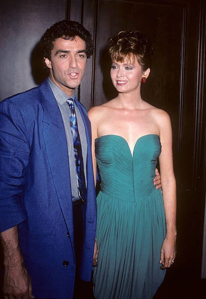 ACTOR STEPHEN SCHNETZER actress Julie Osburn at the Daytime Emm - 1986 ...