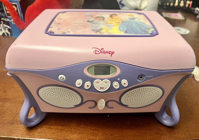 DISNEY PRINCESS CD Jukebox Player & Jewelry Box. 2005. Tested & Works £ ...