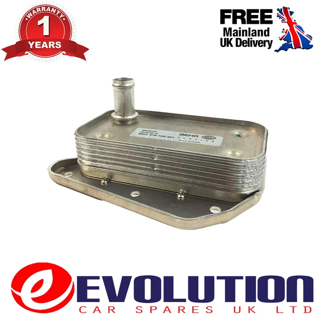 HELLA OIL COOLER Fits Mercedes Sprinter 901-906 C-Class E-Class ...