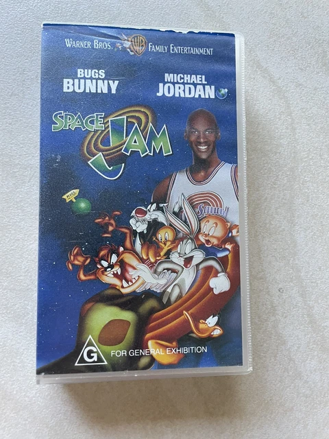 SPACE JAM VHS video tape Michael Jordan Pal $10.90 - PicClick AU