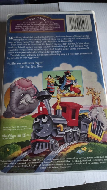 DUMBO (VHS TAPE, 1999, Walt Disney Home Entertainment) $9.95 - PicClick CA