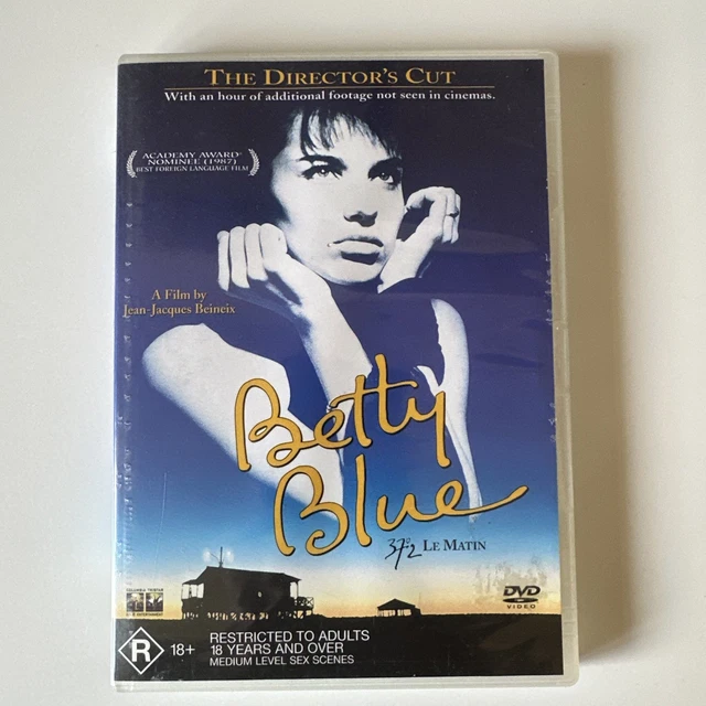BETTY BLUE (UNCUT) DVD Jean-Hugues Anglade, Béatrice Dalle, Gérard ...