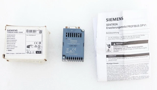 NOS SIEMENS PROFIBUS Dp 7KM9300-0AB01-0AA0 Industriel Extension Module ...