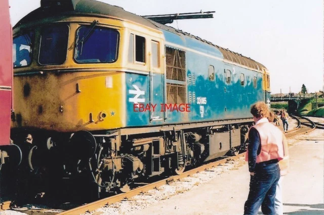 PHOTO BR Class 33 Loco No 33065 £1.80 - PicClick UK