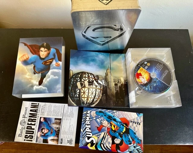 SUPERMAN - 13 disc Ultimate Collectors Edition Tin Box Set DVD £37.08 ...