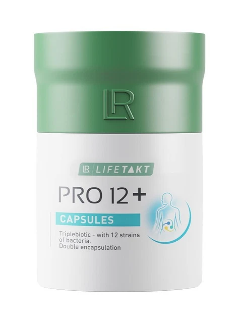 LR LIFETAKT PRO 12+ Health And Beauty Probiotic. Double encapsulation ...