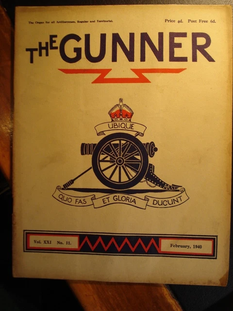 ROYAL ARTILLERY JOURNAL 1940 British Army Military History Germany £8. ...