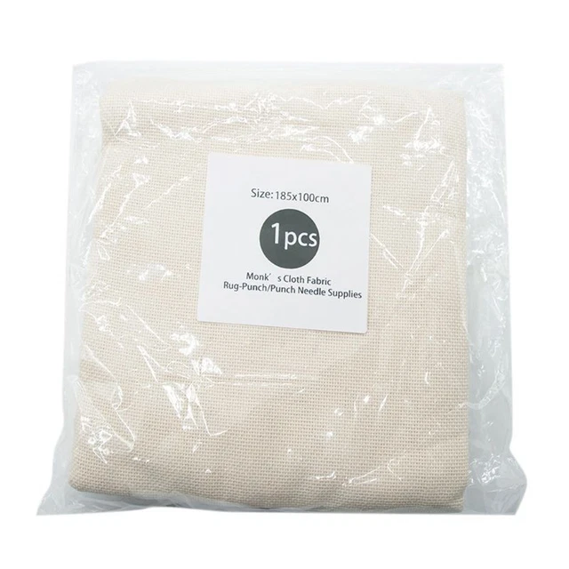 COTTON MONKS CLOTH for DIY Embroidery Needlework Sewing Punch Needle ...