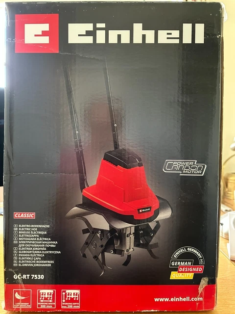 EINHELL GC-RT 7530 Electric Tiller Cultivator Rotovator £130.70 ...