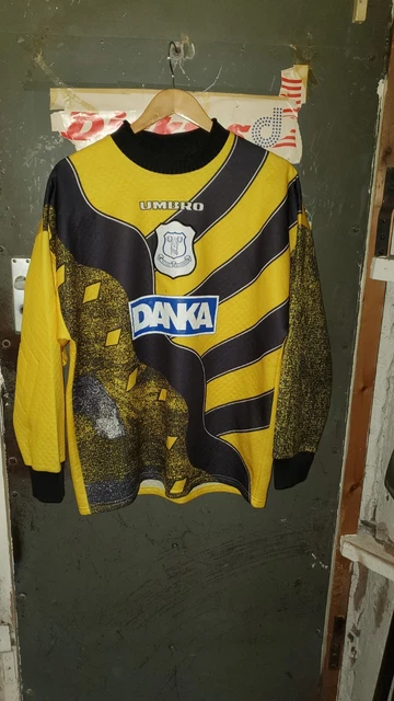 *ORIGINAL UMBRO EVERTON 1995/1996 Goalkeeper Football Shirt Medium ...