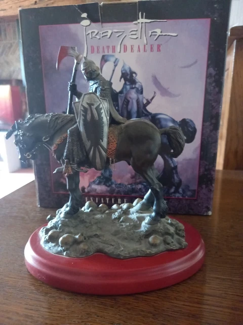 DEATH DEALER MINIATURE Statue Frank Frazetta 2003 Dark Horse Comics Ltd ...