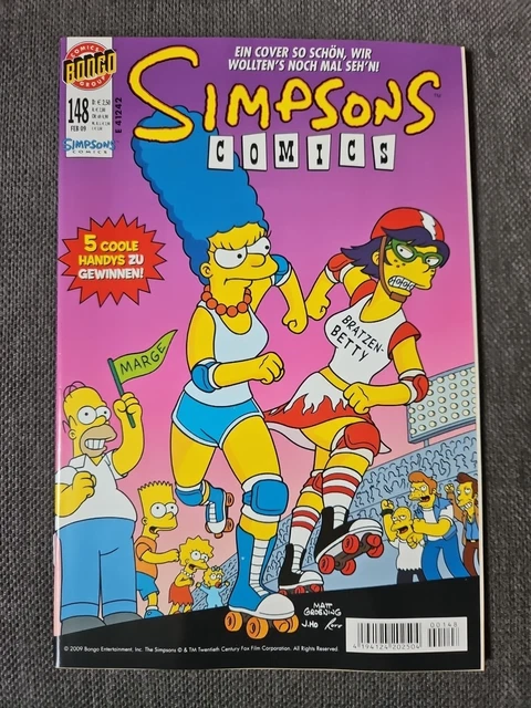 DIE SIMPSONS COMIC Heft Nr.148 Comics Hefte Bart Simpson Horror-Show ...
