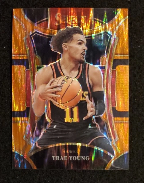 TRAE YOUNG ORANGE FLASH PRIZM 2023-24 Panini Select mezzanine #358 HAWKS EUR 0,91 - PicClick FR