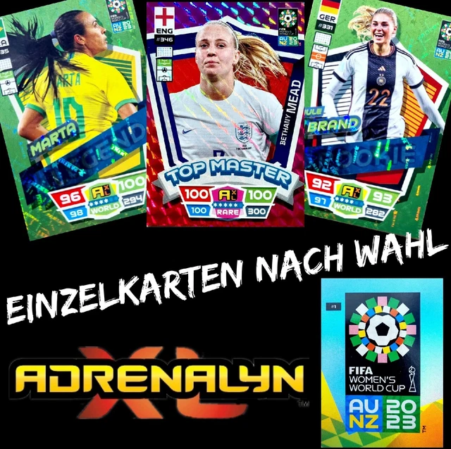 PANINI FIFA WOMEN'S World CUP 2023 AU/NZ Adrenalyn XL Special Cards ...