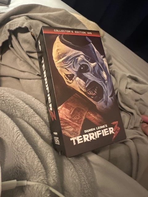 TERRIFIER 3 COLLECTOR'S Edition VHS Set - Rare Walmart Exclusive - NEW ...