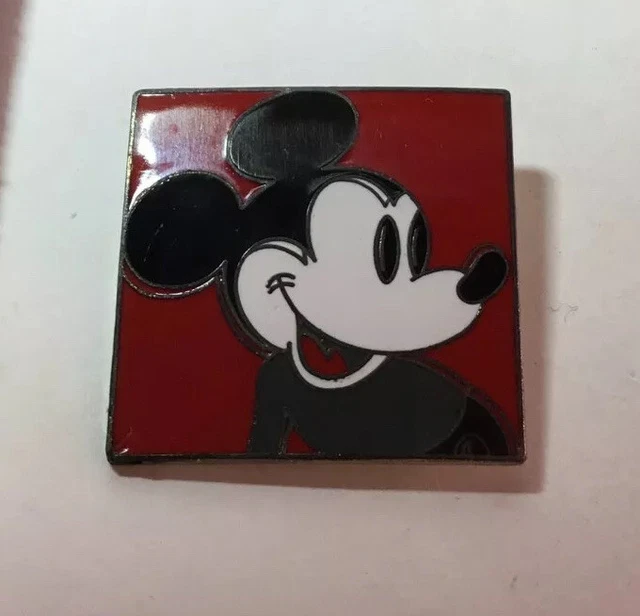 VINTAGE ACME STUDIO ANDY WARHOL “Mickey Mouse - Red" Enamel Lapel Pin £ ...