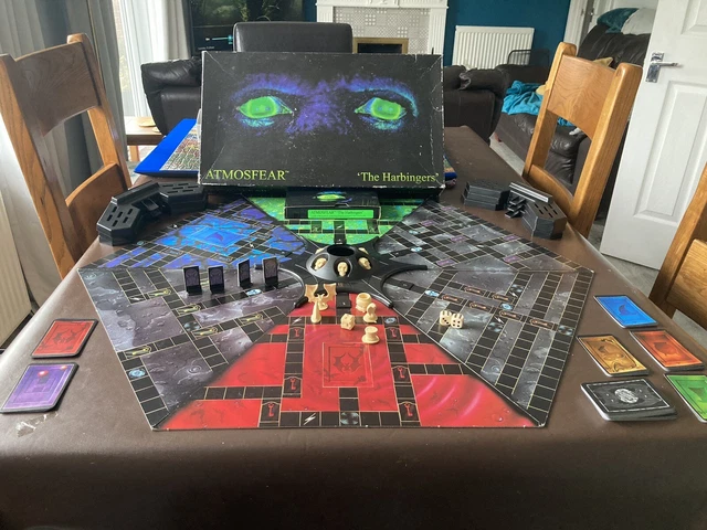 VINTAGE ATMOSFEAR BOARD Game The Harbingers VHS Video 1995 complete ...