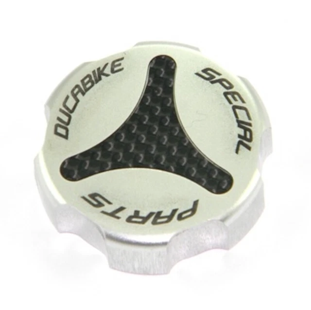 DUCABIKE DUCATI PANIGALE V4 CNC Rear Brake Reservoir Cap - Silver £39. ...