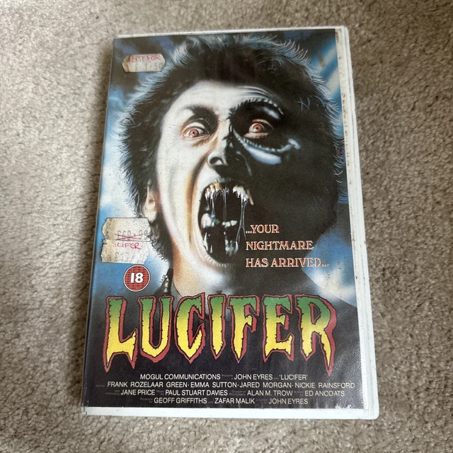 RARE LUCIFER EX Rental VHS Box £10.78 - PicClick UK