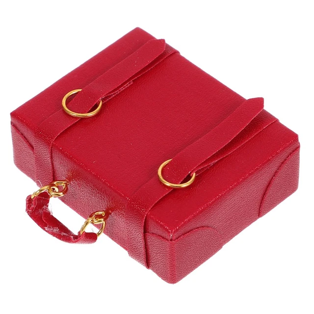 DOLL HOUSE MODEL Travel Micro Scene Mini Miniature Suitcase Accessories ...