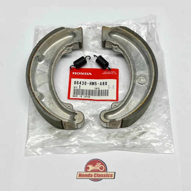 HONDA CJ250 CB250 CB360 CB350F CB400F Brake Shoe Set, Genuine. 06430 ...
