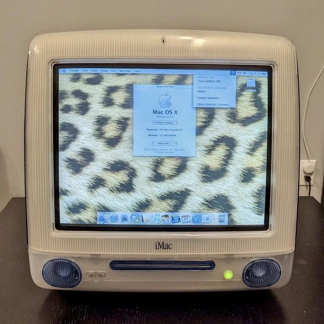 IMAC POWERPC G3, Indigo, 512 MB RAM, 38 GB HDD, working $200.00 ...