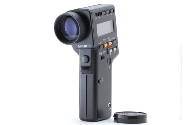 MINOLTA SPOTMETER F Digital Light Exposure Close Up Lens Spot Meter ...