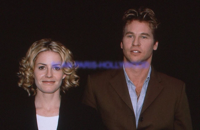 ELISABETH SHUE VAL KILMER 90s DIAPOSITIVE DE PRESSE VINTAGE SLIDE EUR 14,99 - PicClick FR