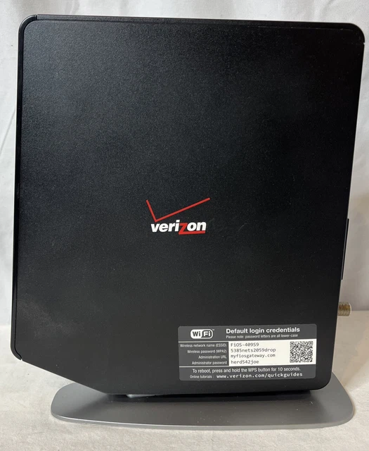 VERIZON FIOS QUANTUM Gateway 4-Port Wi-Fi Router - (FIOS-G1100) - No ...