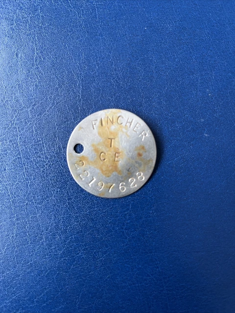WW2 RELIC ID Tag Dog Original Dig Up FINCHER £2.00 - PicClick UK
