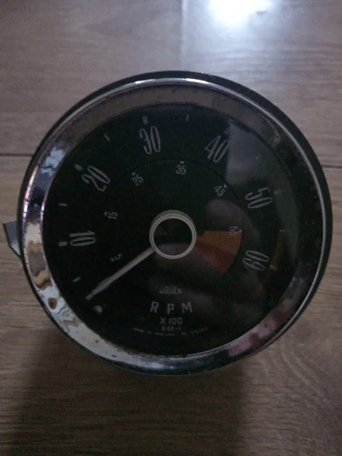 TRIUMPH SPITFIRE MK4 Jaeger Rev Counter - 6000 Rpm £89.00 - PicClick UK