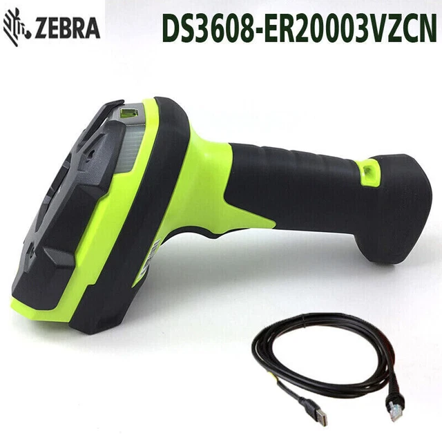 ZEBRA DS3608-ER20003VZCN 2D Imager Ultra-Rugged Handheld Corded Barcode ...