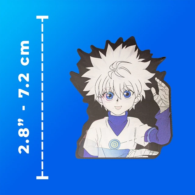 NEW ANIME PEEKER Wall Art Hunter × Hunter Decor Killua Zoldyck Decal ...