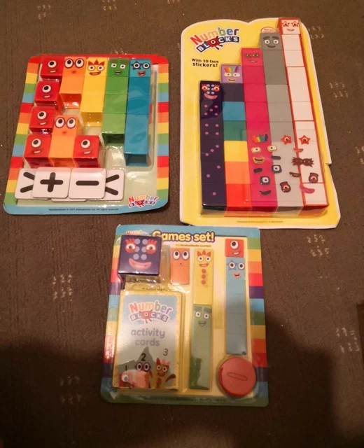 CBEEBIES NUMBERBLOCKS 1-10 and Games Set | Number Blocks 1-5 & 6-10 EUR ...