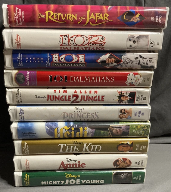 DISNEY VHS LOT Of 10 Bonus Disney Movie. All Tested And Work. See ...