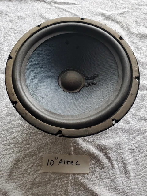 VINTAGE ALTEC 10” Speaker Woofer $50.00 - PicClick