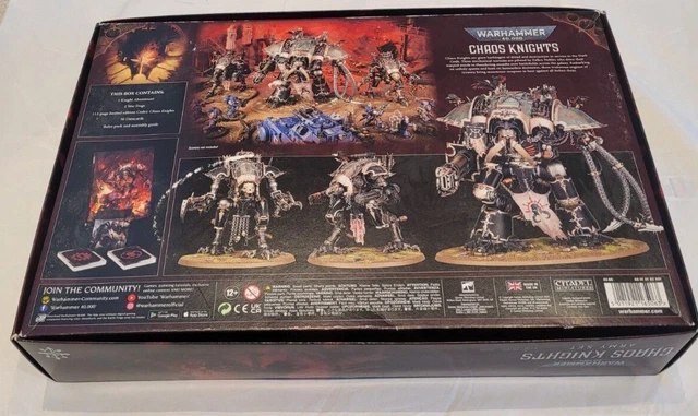 ARMY SET - Chaos Knights - BOXED - Warhammer 40K $369.68 - PicClick CA