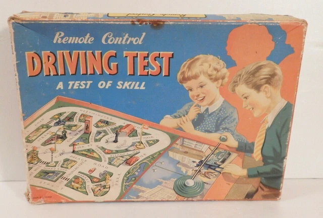 VTG 50'S REMOTE Control Driving Test of Skill Game As is condition ...
