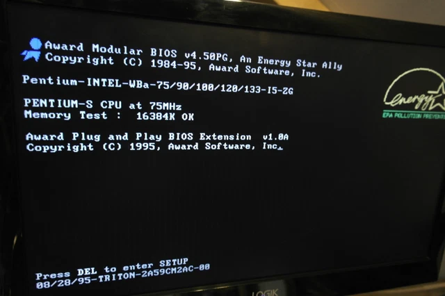 SOCKET 7 AT Motherboard PCI54IT-1 Intel FX early 256kb cache EDO PCI ...