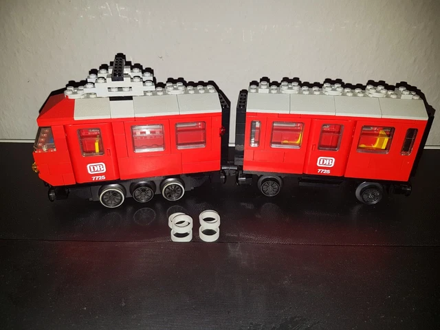 LEGO 7725 12 Volt Eisenbahn Personenzug. Lok Plus Personenwagen EUR 77 ...