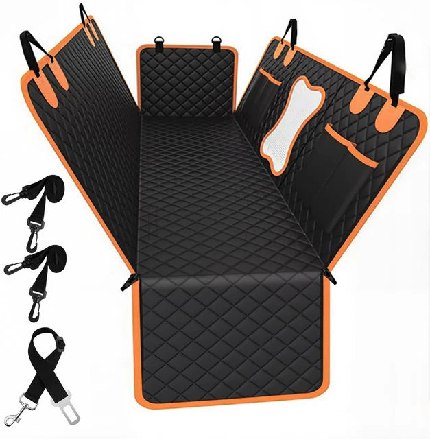 DOG CAR SEAT Cover – 100% Waterproof 600D Durable Pet Protector | Non ...