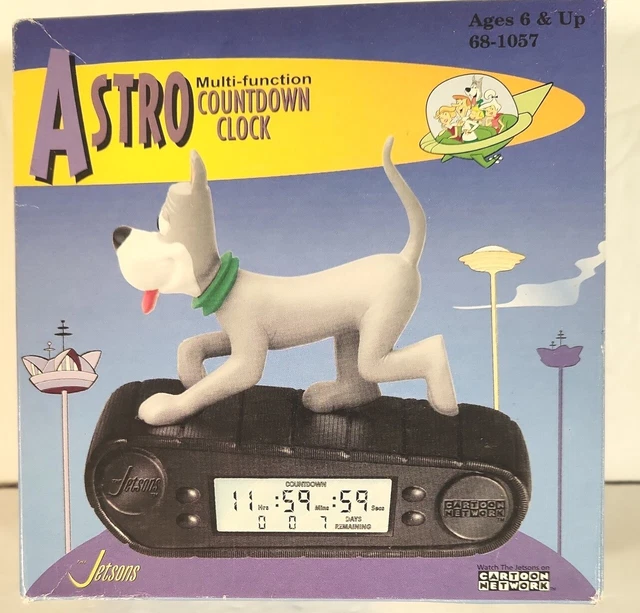 RADIO SHACK ASTRO Multi function Countdown Clock in Box Cartoon Network ...