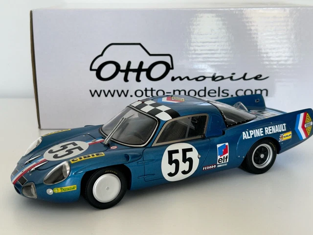 ALPINE A210 LE Mans 1968 OttOmobile OttO OttOmodels 1/18 EUR 129,00 - PicClick FR