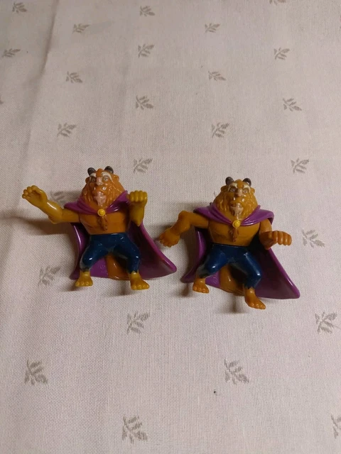 BEAUTY AND BEAST - Schöne Und Das Biest - Figur Disney Mcdonalds 2002 EUR 9,00 - PicClick DE