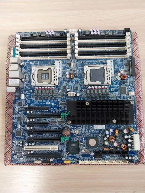 HP Z400 WORKSTATION Motherboard Socket LGA1366/1366 P/N 586968-001 ...