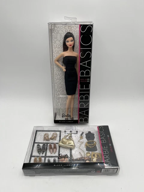 BARBIE BASICS DOLL Collection: 001 Model Muse No: 05 Black Label W ...