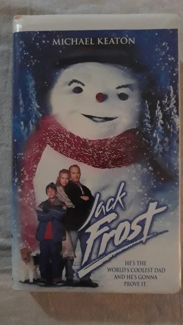 JACK FROST (VHS, 1999, Clamshell) Michael Keaton Classic Christmas Fun ...